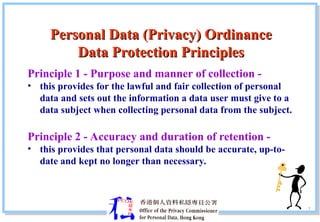 Personal Data Privacy and The Internet Today | PPT