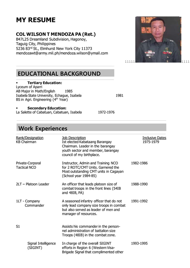 My resume (2) | PDF