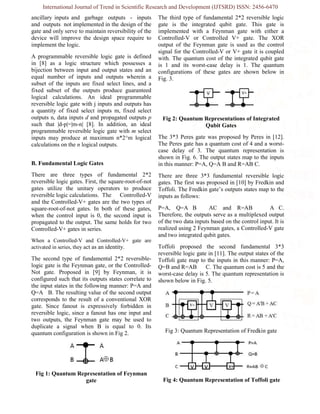 A Novel Design of a 4 Bit Reversible ALU using Kogge-Stone Adder | PDF