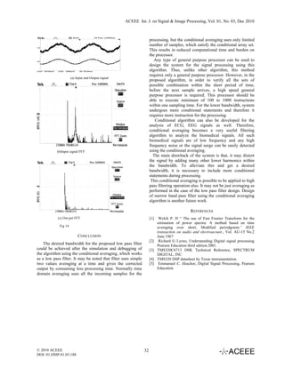Conditional Averaging a New Algorithm for Digital Filter | PDF