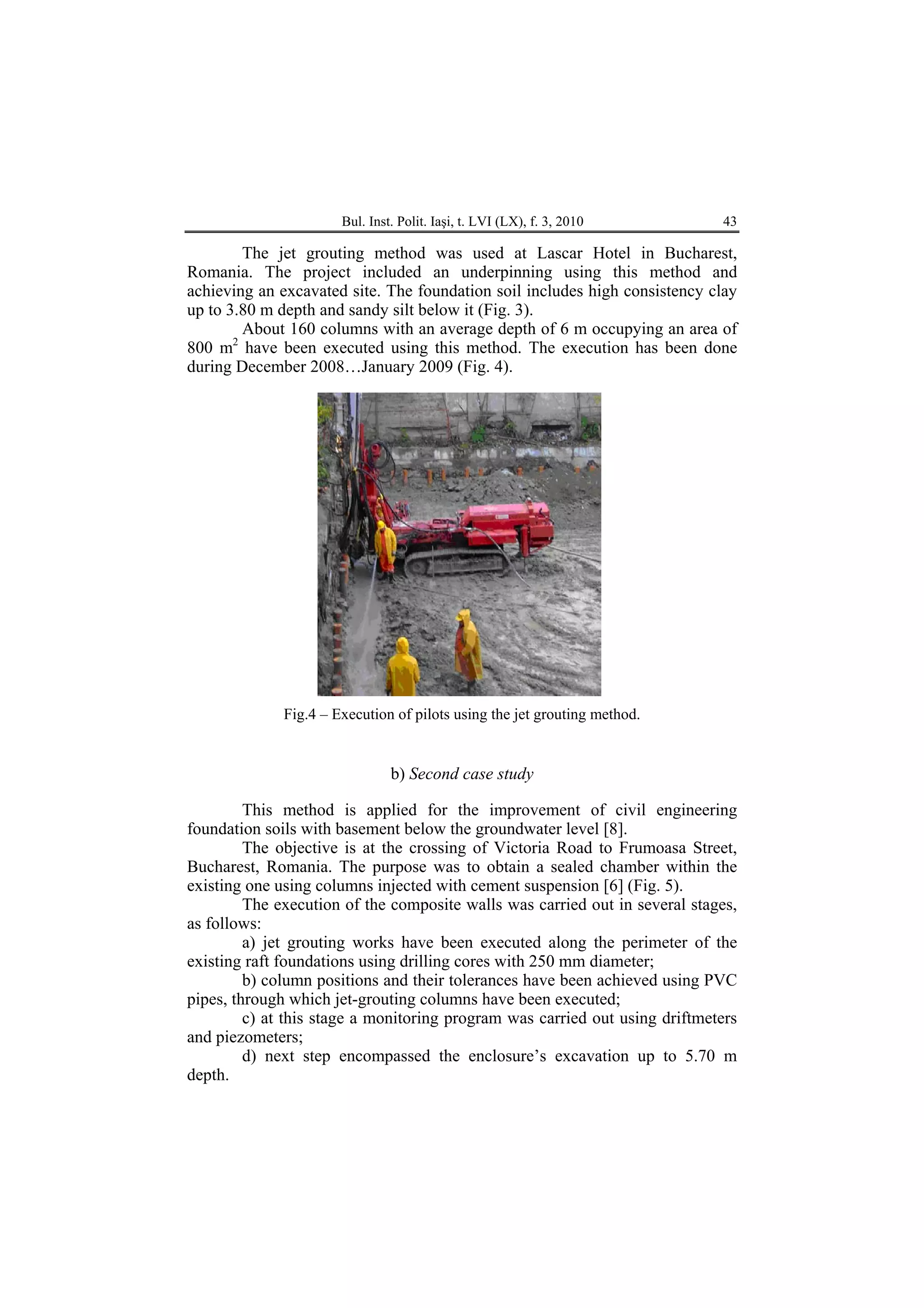 Jet Grouting | PDF