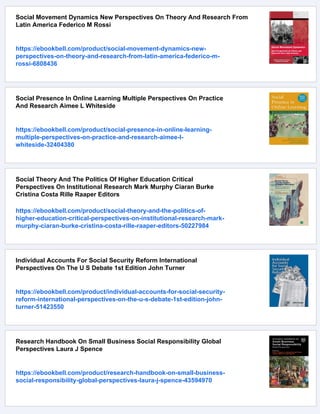 Research Perspectives On Social Media Influencers And Brand ...