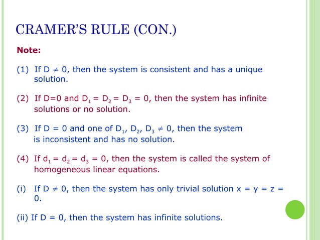 Matrices and determinants for graduation Engineering.ppt