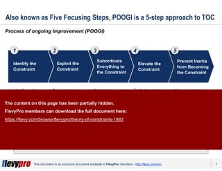 Theory of Constraints | PDF | Business | Business and Finance