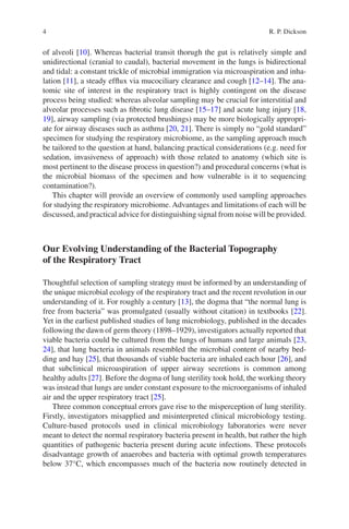 The Microbiome In Respiratory Disease Principles Tools And Applications ...