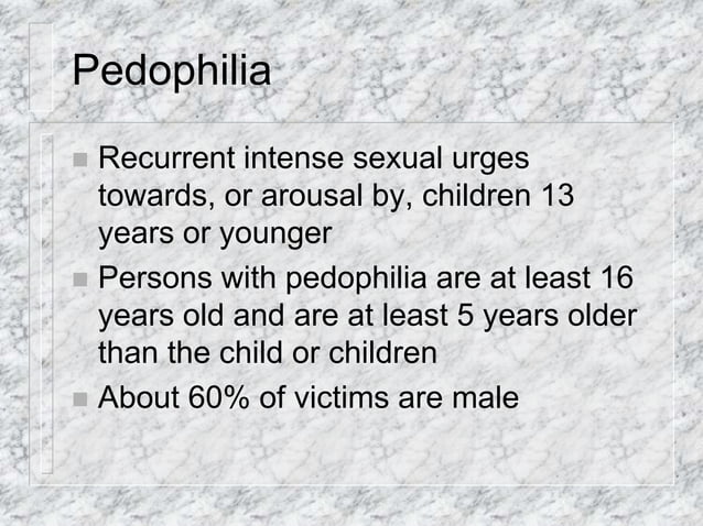 188407966 Sexual Disorders Powerpoint Presentation Ppt