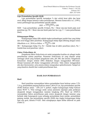 188527 id-pertumbuhan-dan-kelangsungan-hidup-benih | PDF