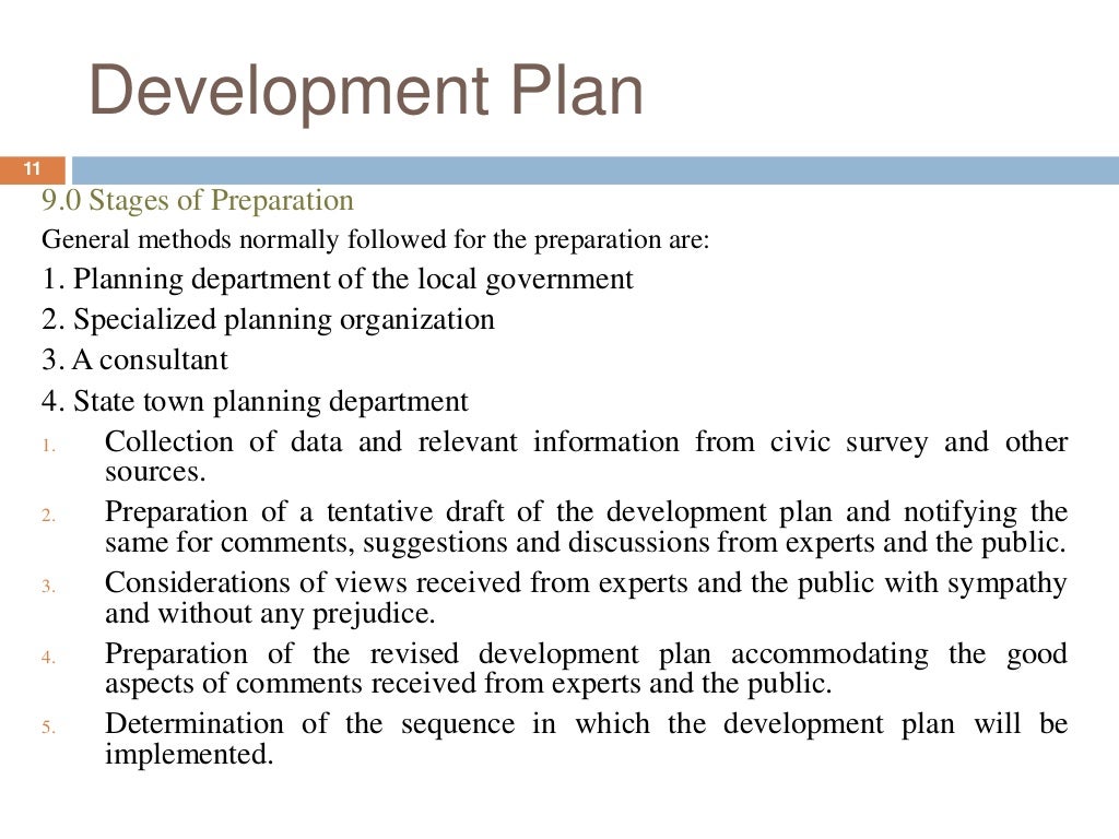 Development Plan