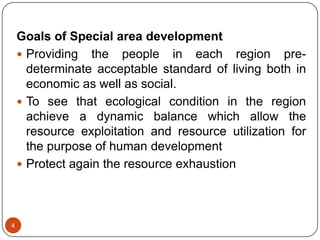 SPECIAL AREA DEVELOPMENT | PPTX