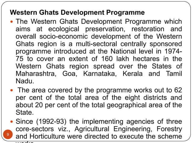 SPECIAL AREA DEVELOPMENT | PPTX | Agriculture | Industries