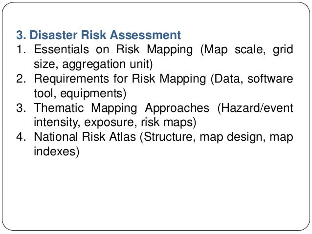 MICRO-ZONING AND RISK MAPPING FOR DISASTER PREPAREDNESS