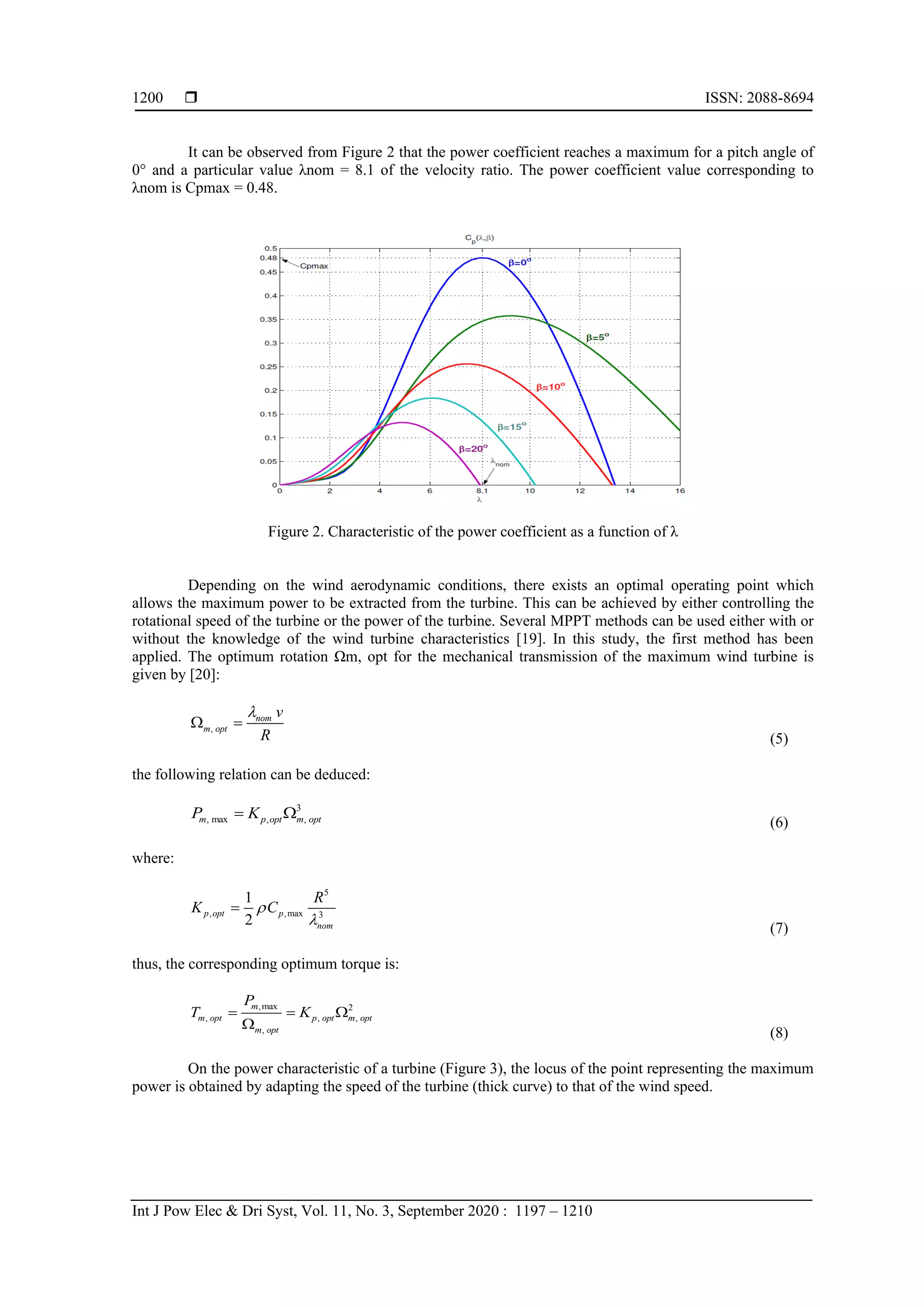Modeling Simulation And Control Of A Doubly Fed Induction Generator