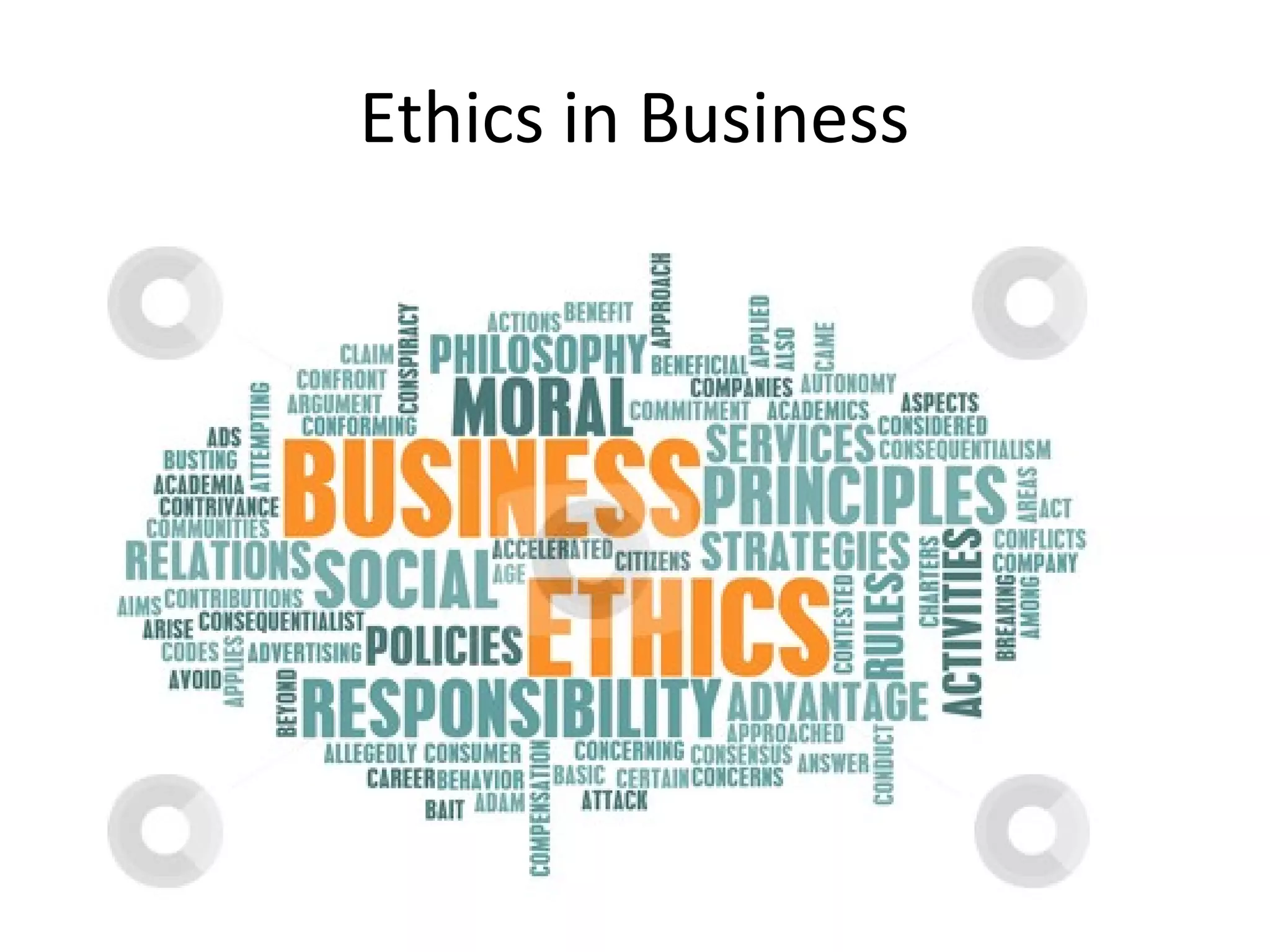 business ethics | PPT