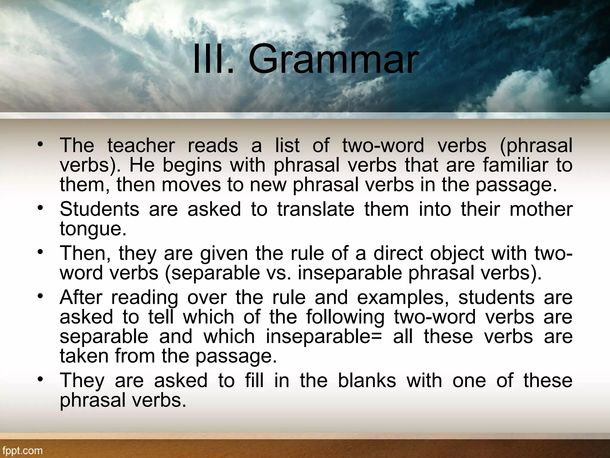 DIRECT METHOD AND TRNASLATION METHOD | PPT