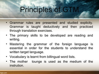 DIRECT METHOD AND TRNASLATION METHOD | PPT