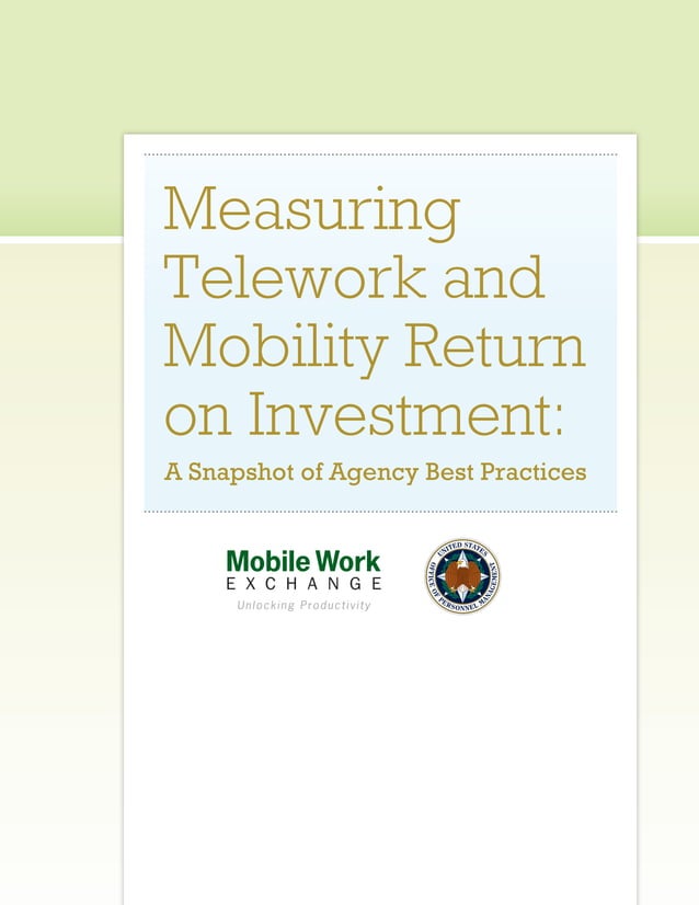 Measuring Telework RoI | PDF