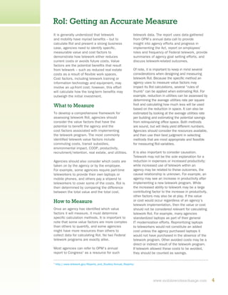 Measuring Telework RoI | PDF