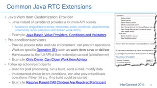 Interconnect session 1888: Rational Team Concert Process Customization ...