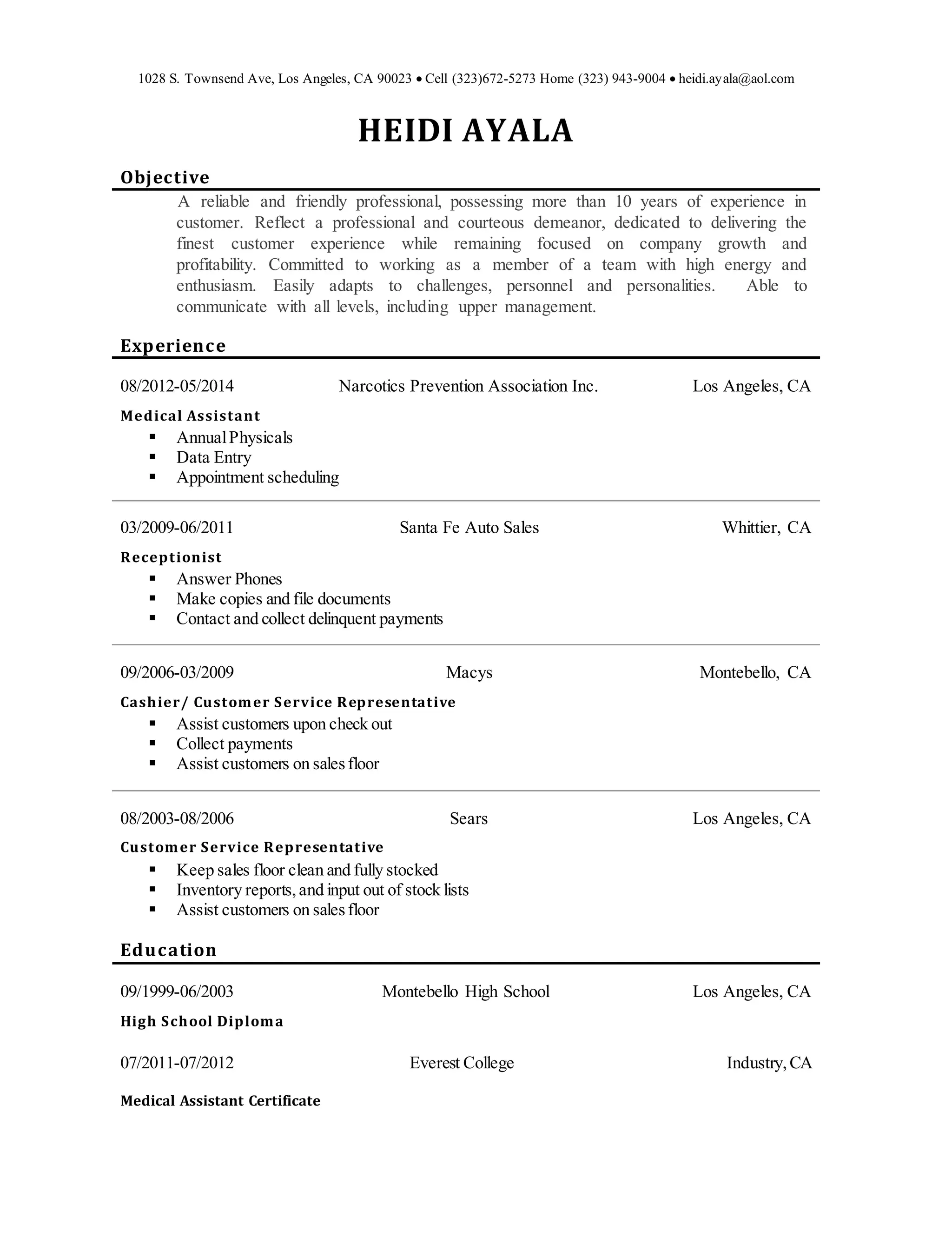 Heidi Ayala Resume | DOCX