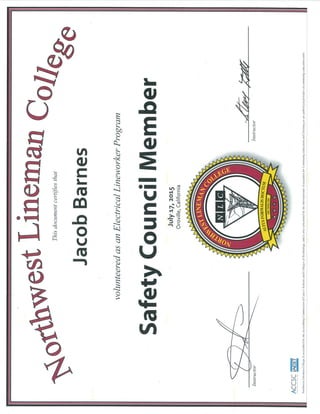 Safety Certification | PDF