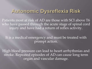Autonomic Dysreflexia | PPTX