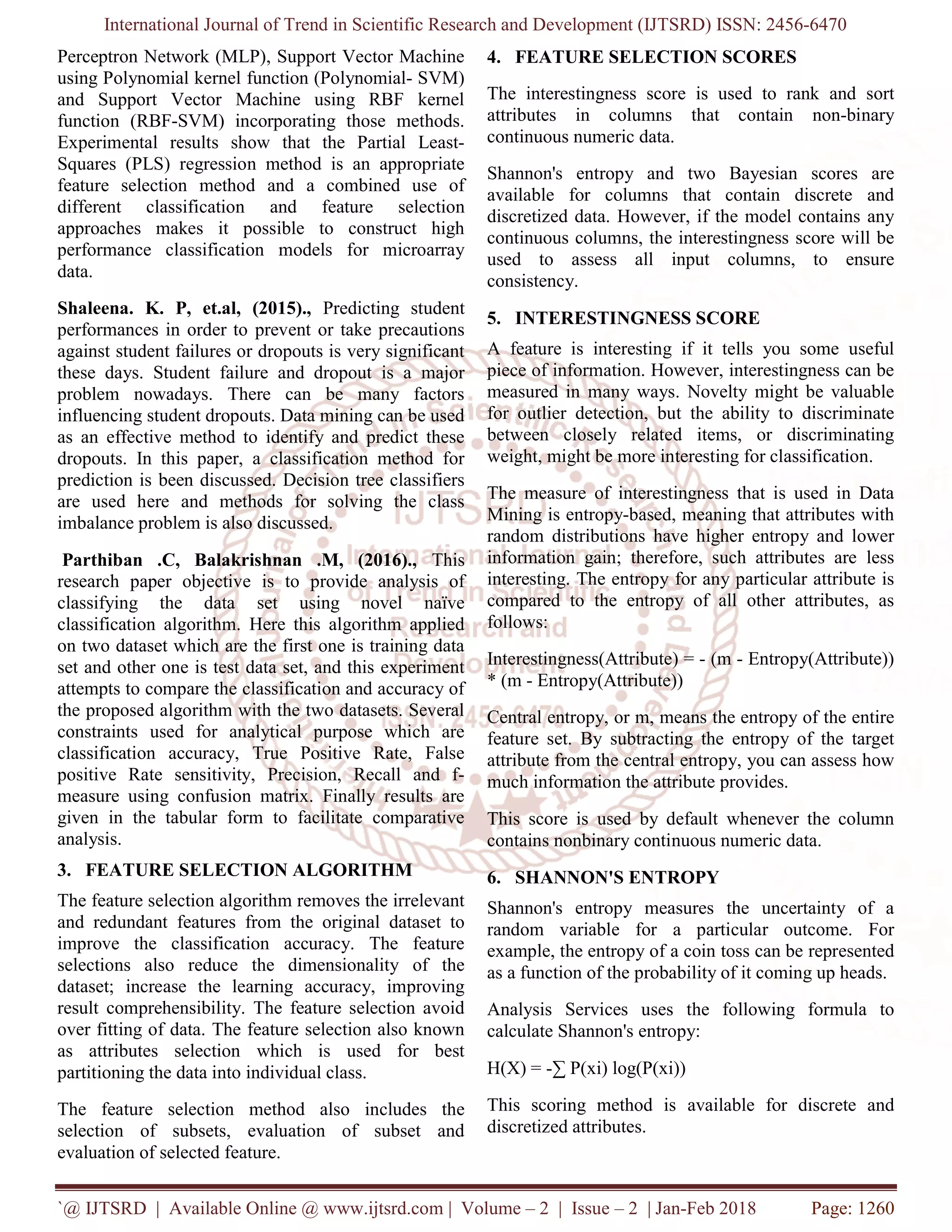 A Survey On Classification Of Feature Selection Strategies Pdf Computer Software And