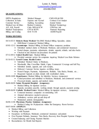 RESUME 2015 | DOCX