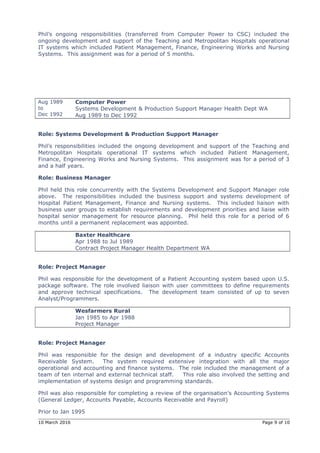 Phil Cowin CV Mar 2016 v1 | DOC