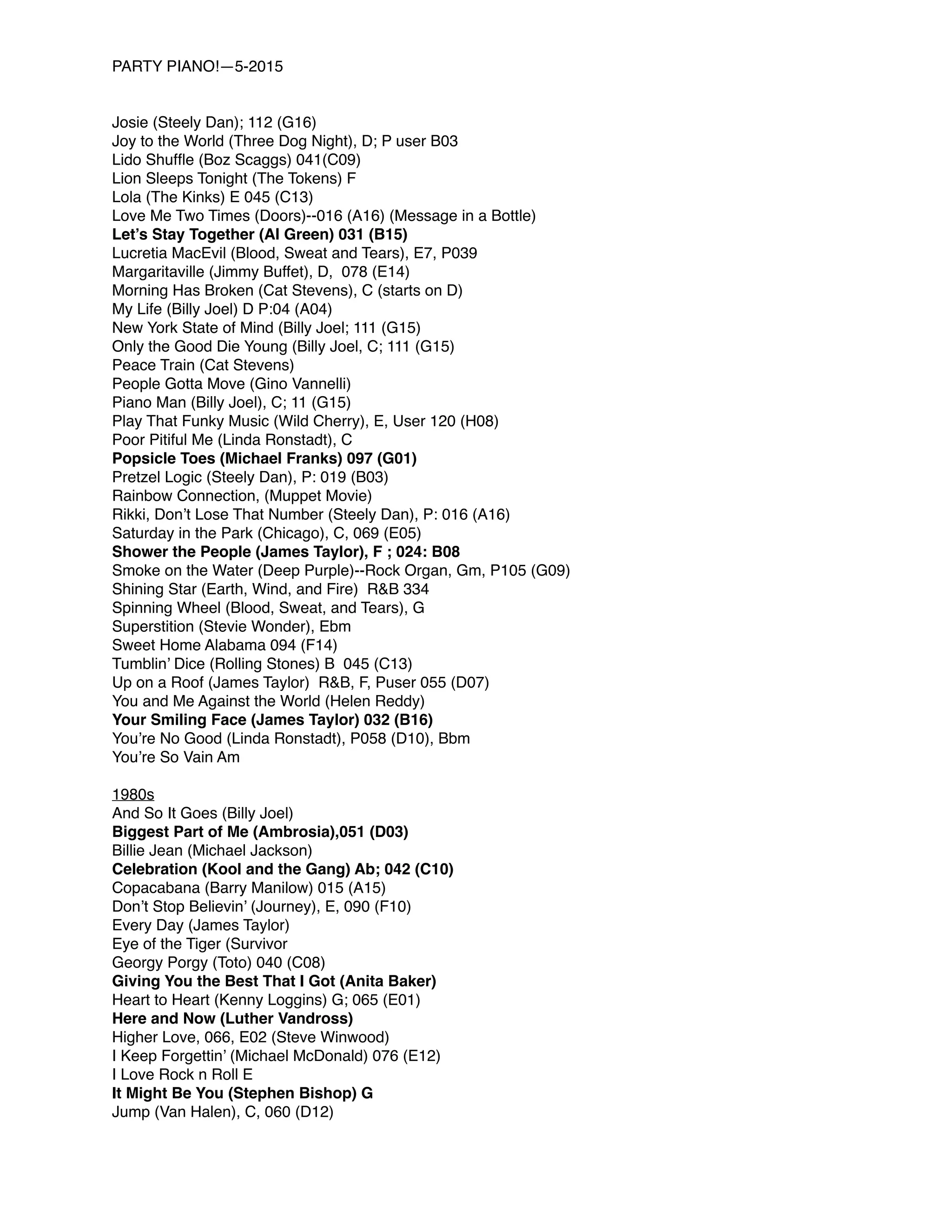 Rock Keyboard Rep.pages | PDF