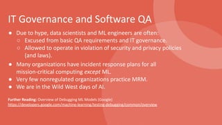 Real-world Strategies for Debugging Machine Learning Systems | PDF