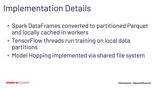 Resource Efficient Deep Learning Model Selection On Apache Spark Ppt