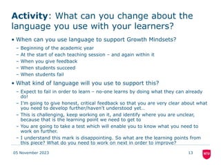 Growth mindset presentation | PPT