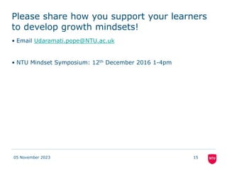 Growth mindset presentation | PPT