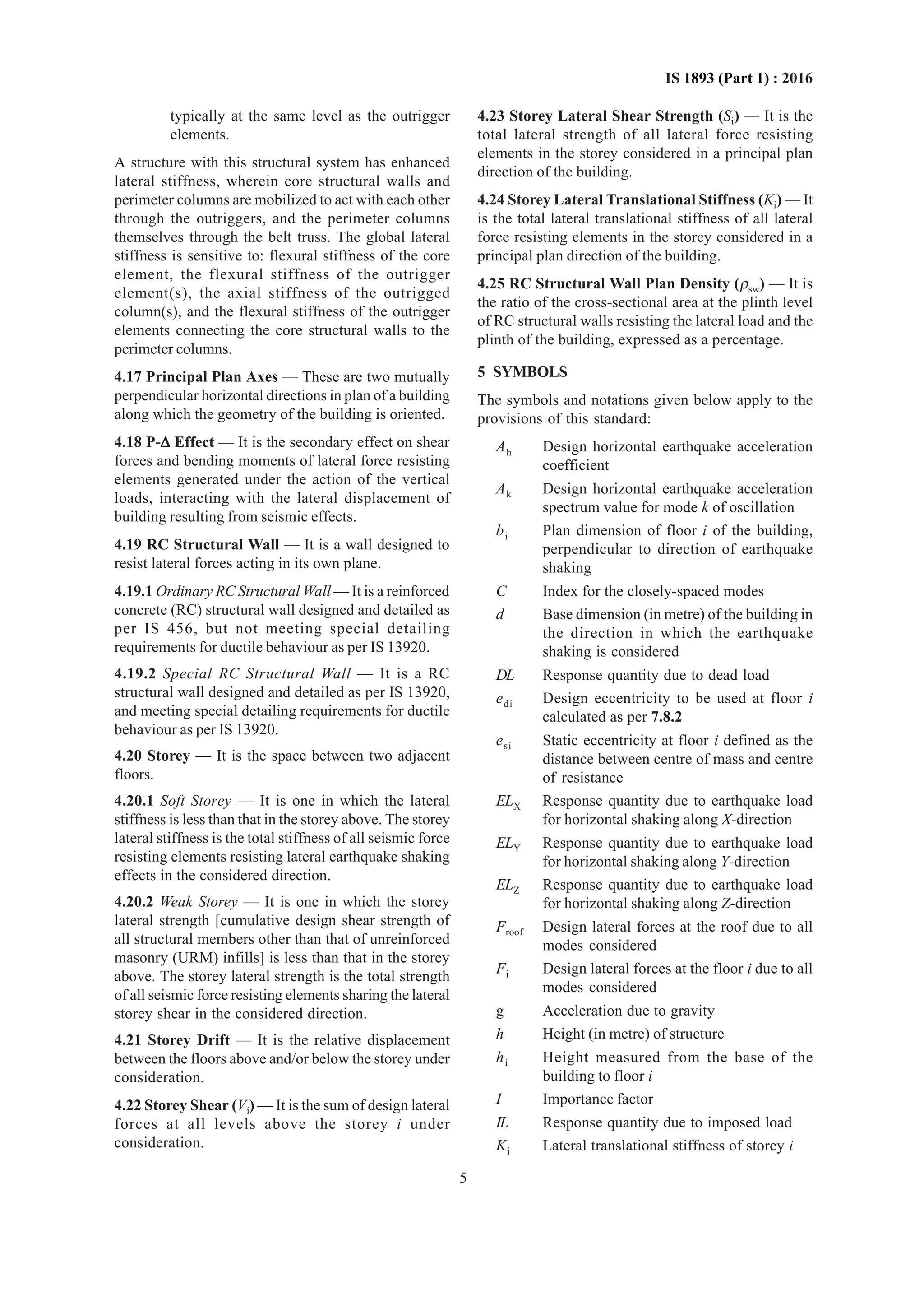 IS 1893 part 1-2016 | PDF