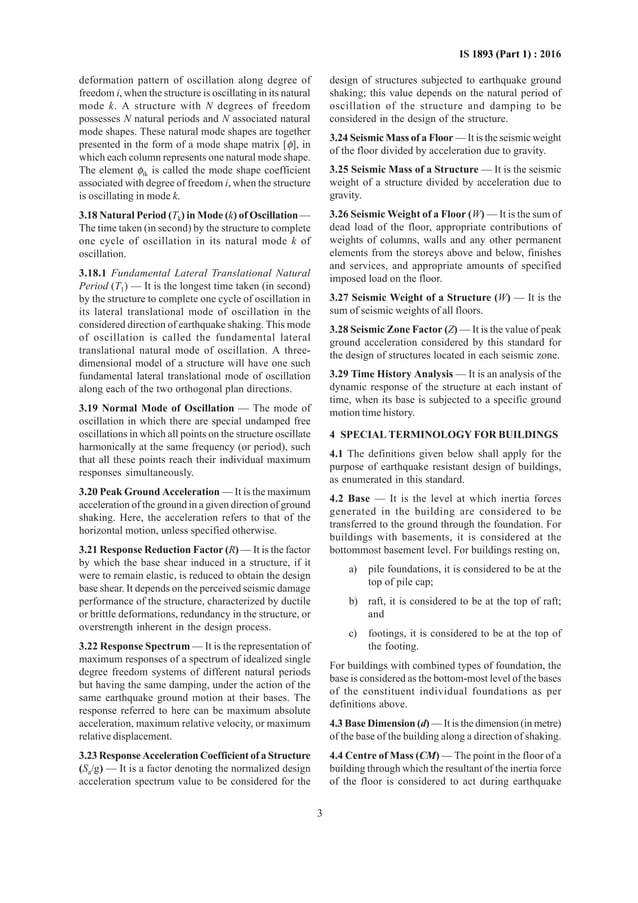 IS 1893 part 1-2016 | PDF | Civil Engineering Industry | Industries