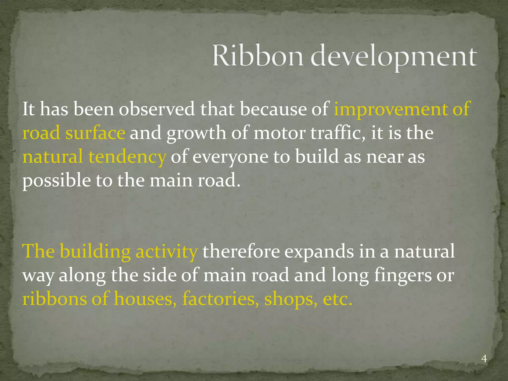 RIBBON DEVELOPMENT | PPTX