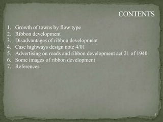 RIBBON DEVELOPMENT | PPTX