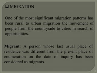 URBANIZATION & MIGRATION | PPTX