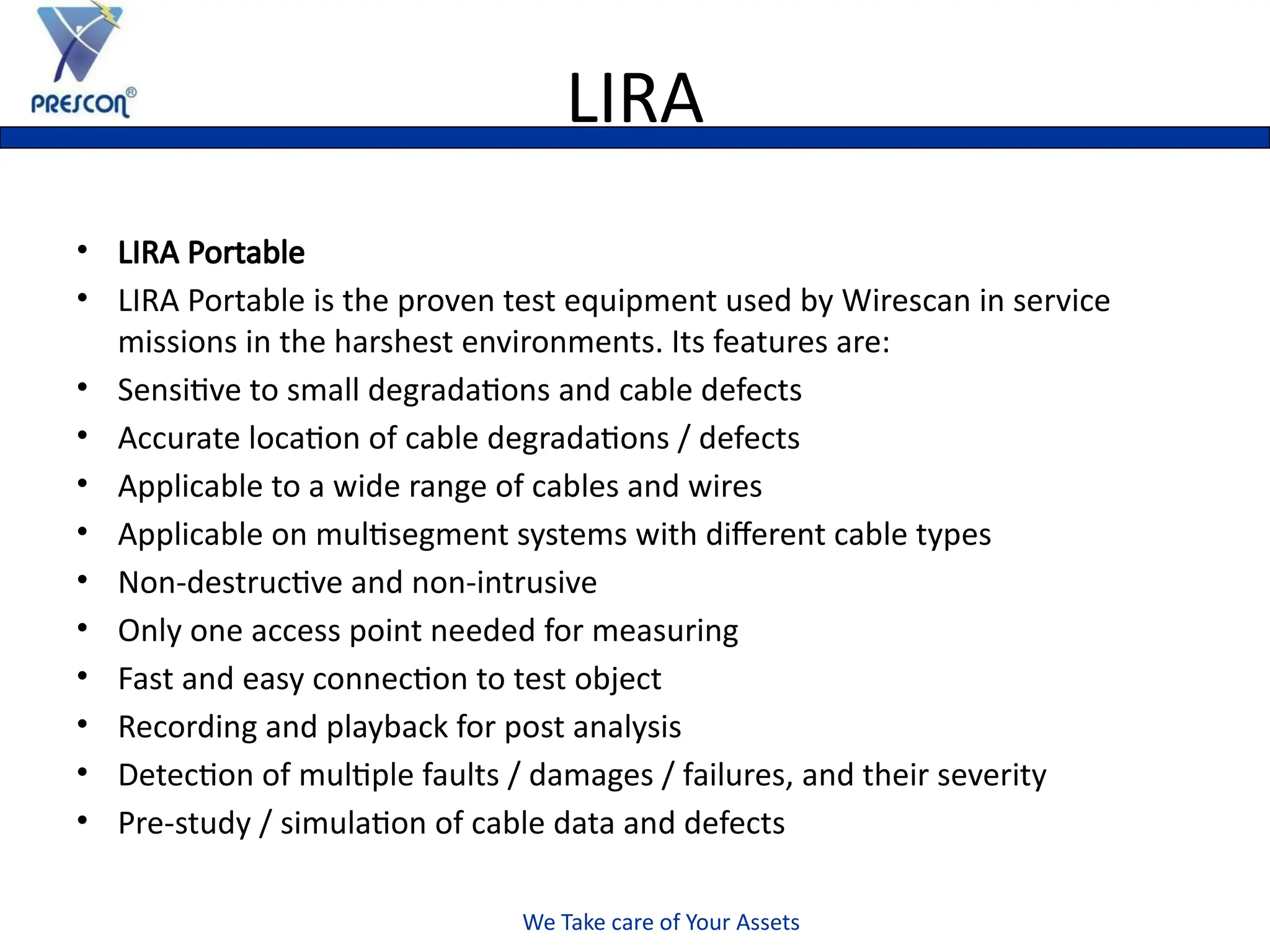Presentation-Power-Cable-Condition-Assessment | PPTX | Physics | Science