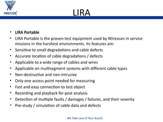 Presentation-Power-Cable-Condition-Assessment | PPTX