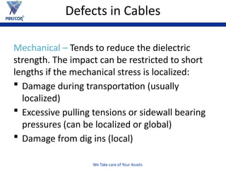 Presentation-Power-Cable-Condition-Assessment | PPTX | Physics | Science
