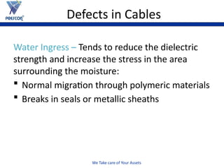 Presentation-Power-Cable-Condition-Assessment | PPTX | Physics | Science