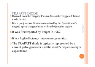 189880976 trapatt-diode-pdf | PDF