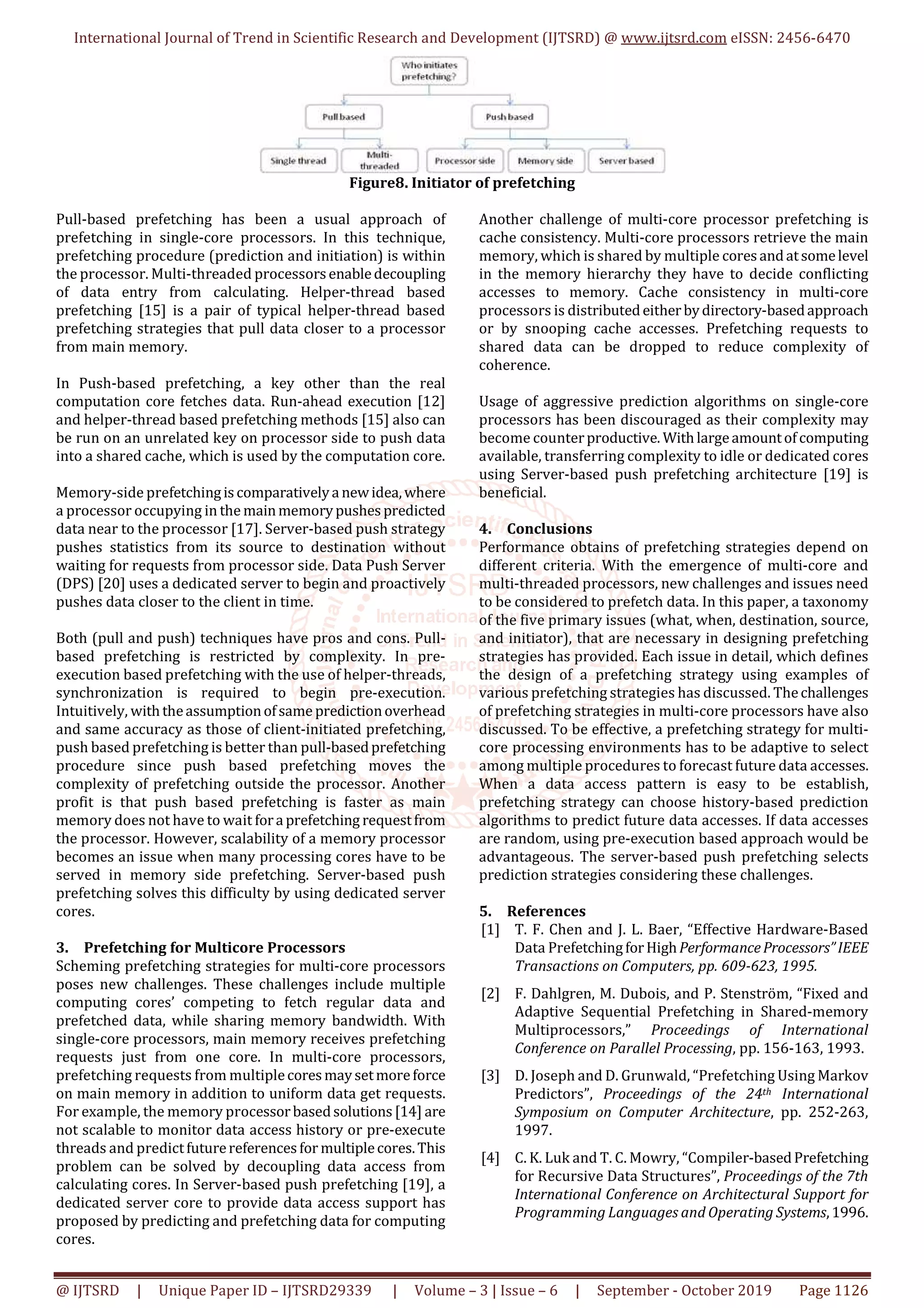 A Taxonomy of Data Prefetching Mechanisms | PDF | Data Storage and Warehousing | Computing