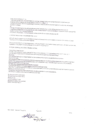 Offer and Accpt. letter, WSP World Bank | PDF