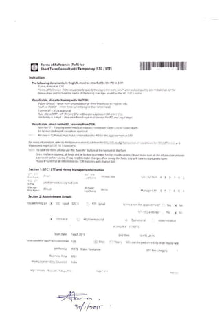 Offer and Accpt. letter, WSP World Bank | PDF