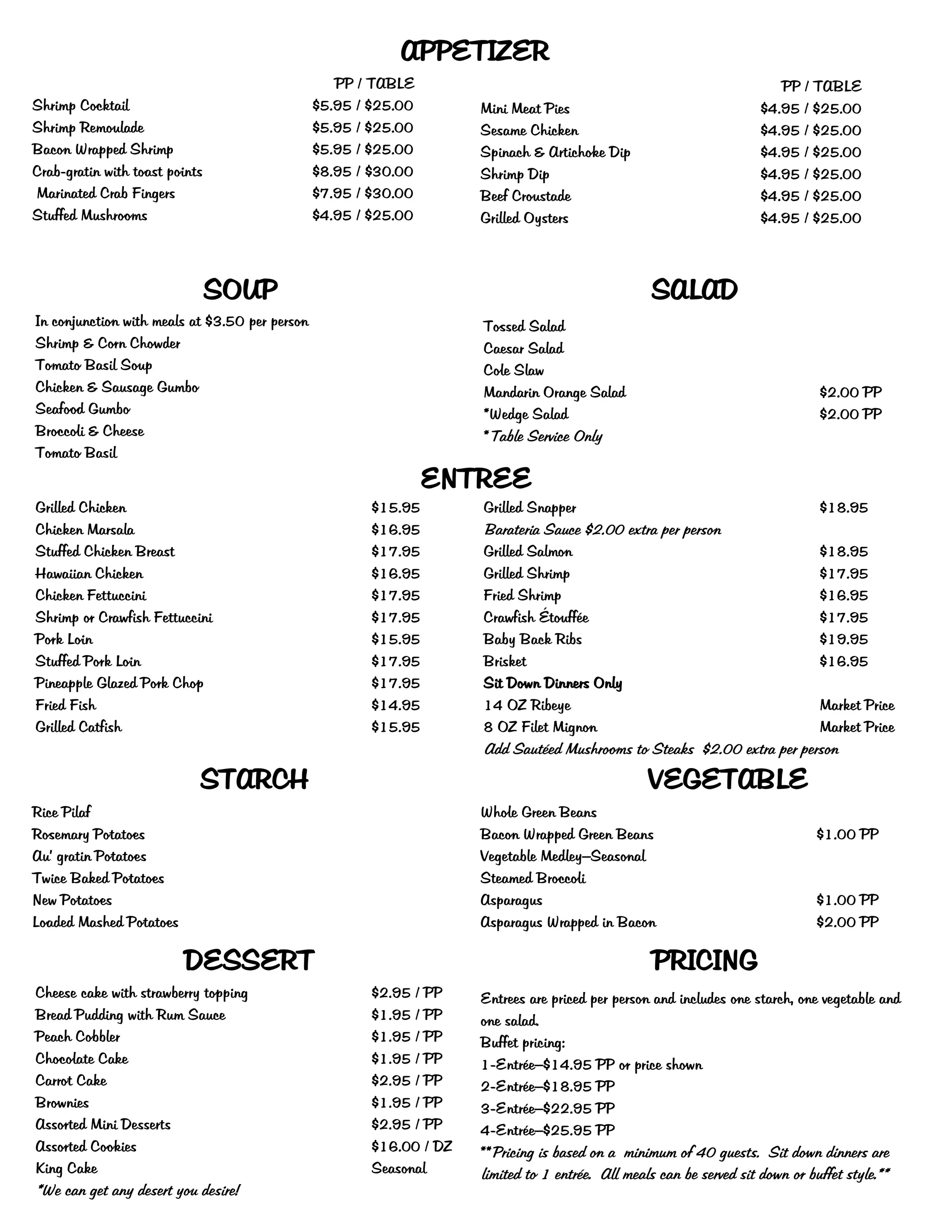 Scottish Rite Menu | PDF