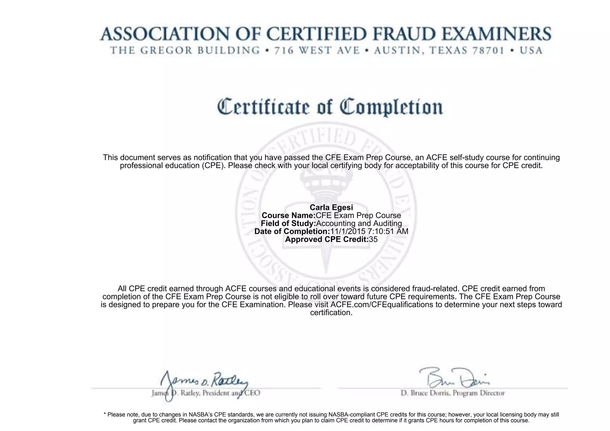 PrepCompletionCertificate | PDF | Educational Assessment | Education