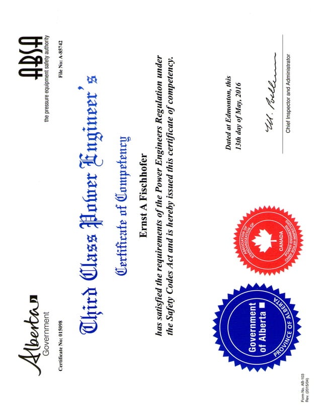 3rd Class Power Engineering Ticket | PDF