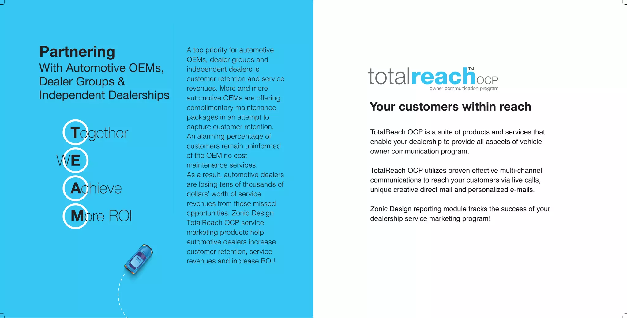 Zonic TotalReach Booklet | PDF